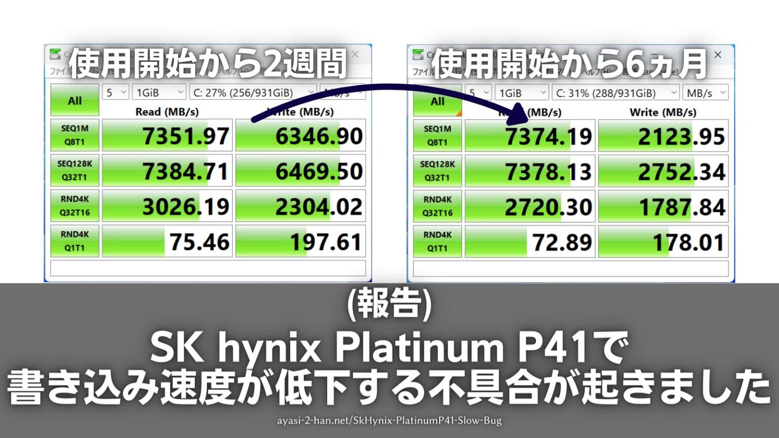 【SK hynix Platinum P41レビュー･感想】性能は高水準｡有名メーカー品の中では安い部類